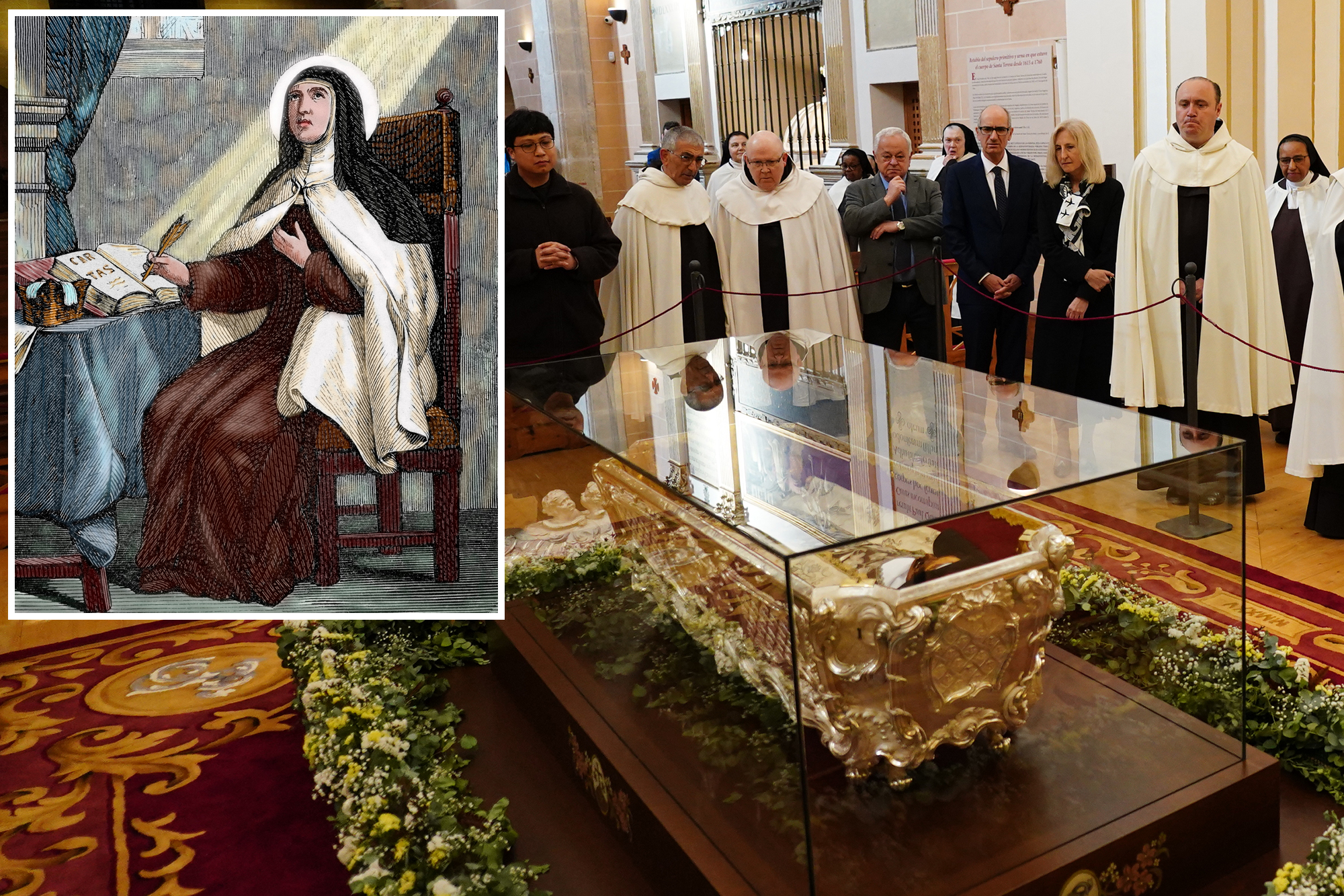 Incredibly well-preserved corpse of saint who died more than 400 years ...