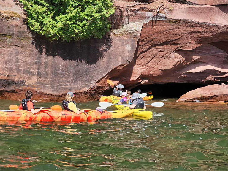 Best Kayaking Caves of Wisconsin: Apostle Islands and Beyond