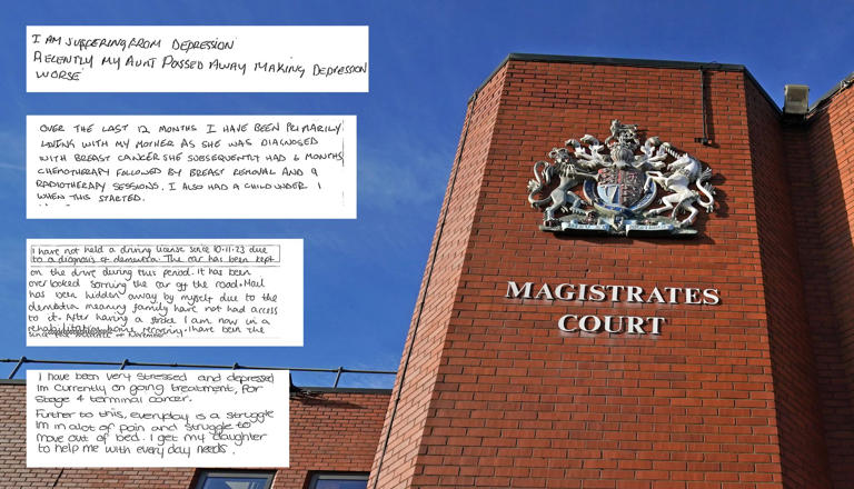 Suicidal man convicted in fast-track court for not paying car insurance ...
