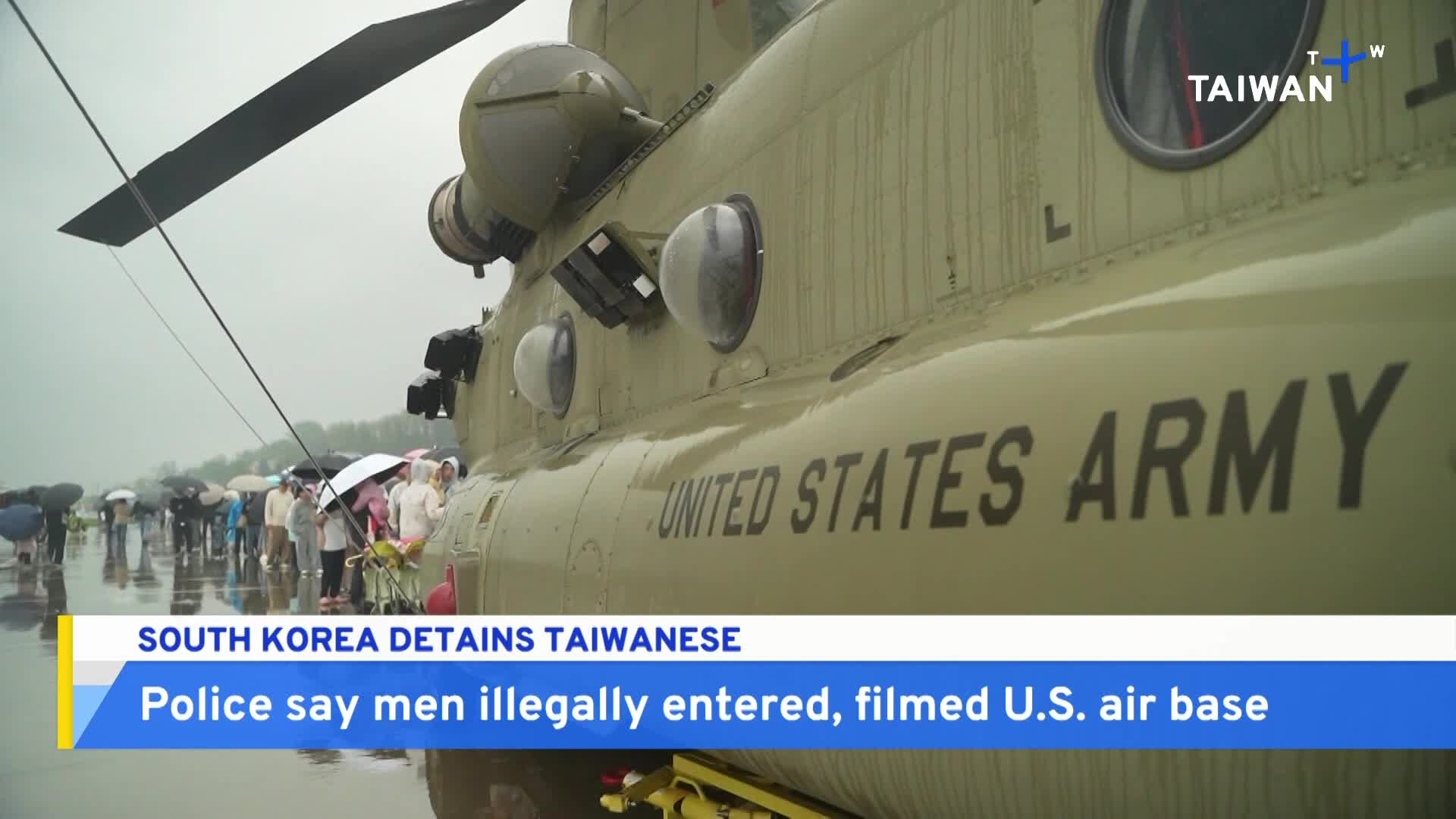 Two Taiwanese Nationals Detained for Filming at U.S. Base in S. Korea ...