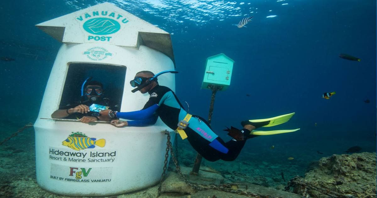 Divers in Vanuatu Send ‘Special’ Messages Through a ‘First of Its Kind ...