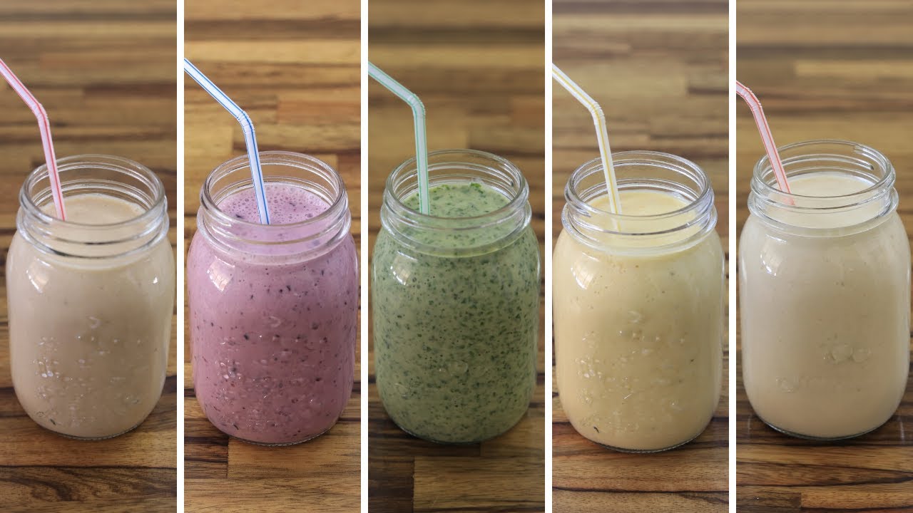 5 Healthy Smoothies for a Better Start to Your Day