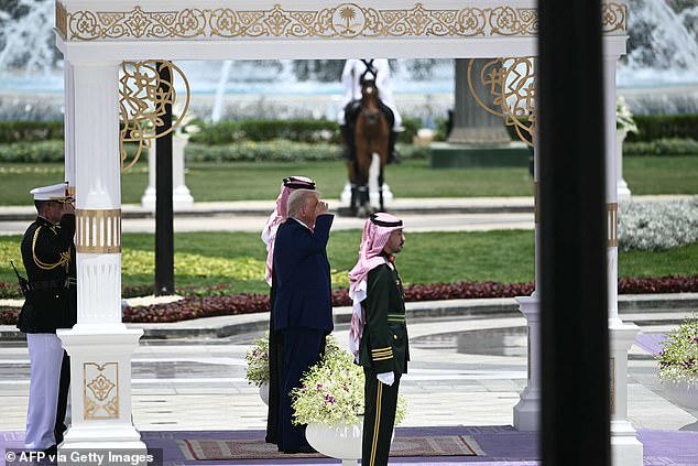 Saudi Crown Prince MBS courts Trump with lavish royal welcome