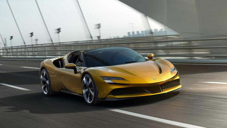 Fastest Ferrari Models Ranked By Top Speed