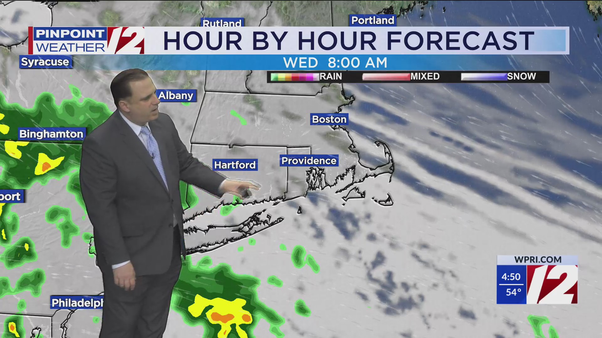 WPRI 12 Weather Forecast for 5/13/25: Nice weather again today