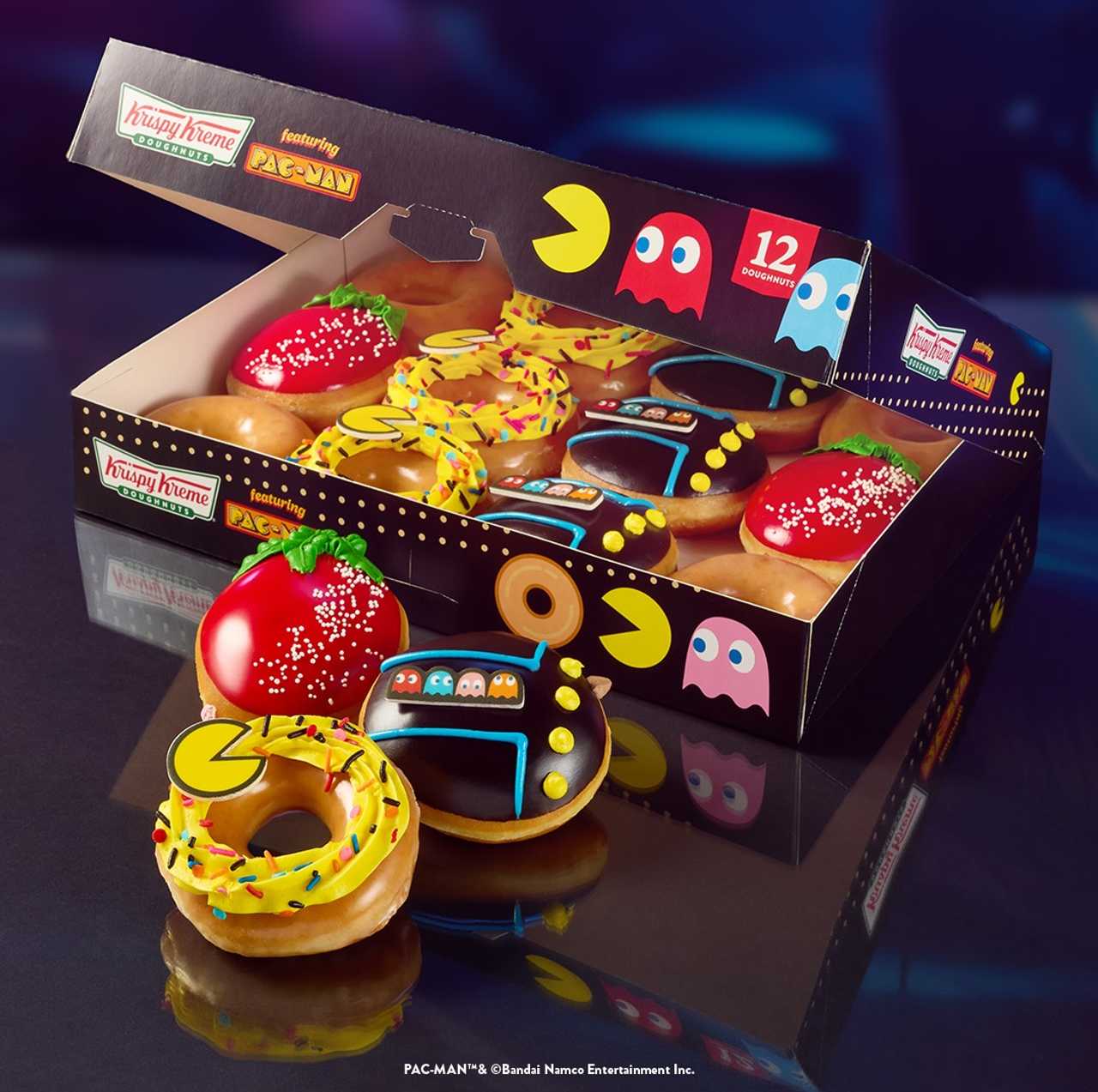 Special Krispy Kreme Doughnuts Mark Pac-Man's 45th Birthday