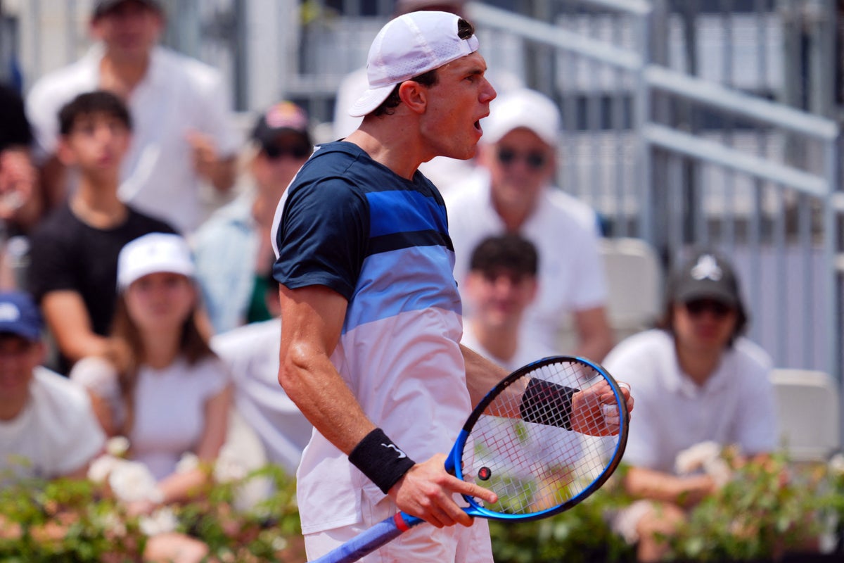 Jack Draper vs Corentin Moutet LIVE: Italian Open latest scores as ...