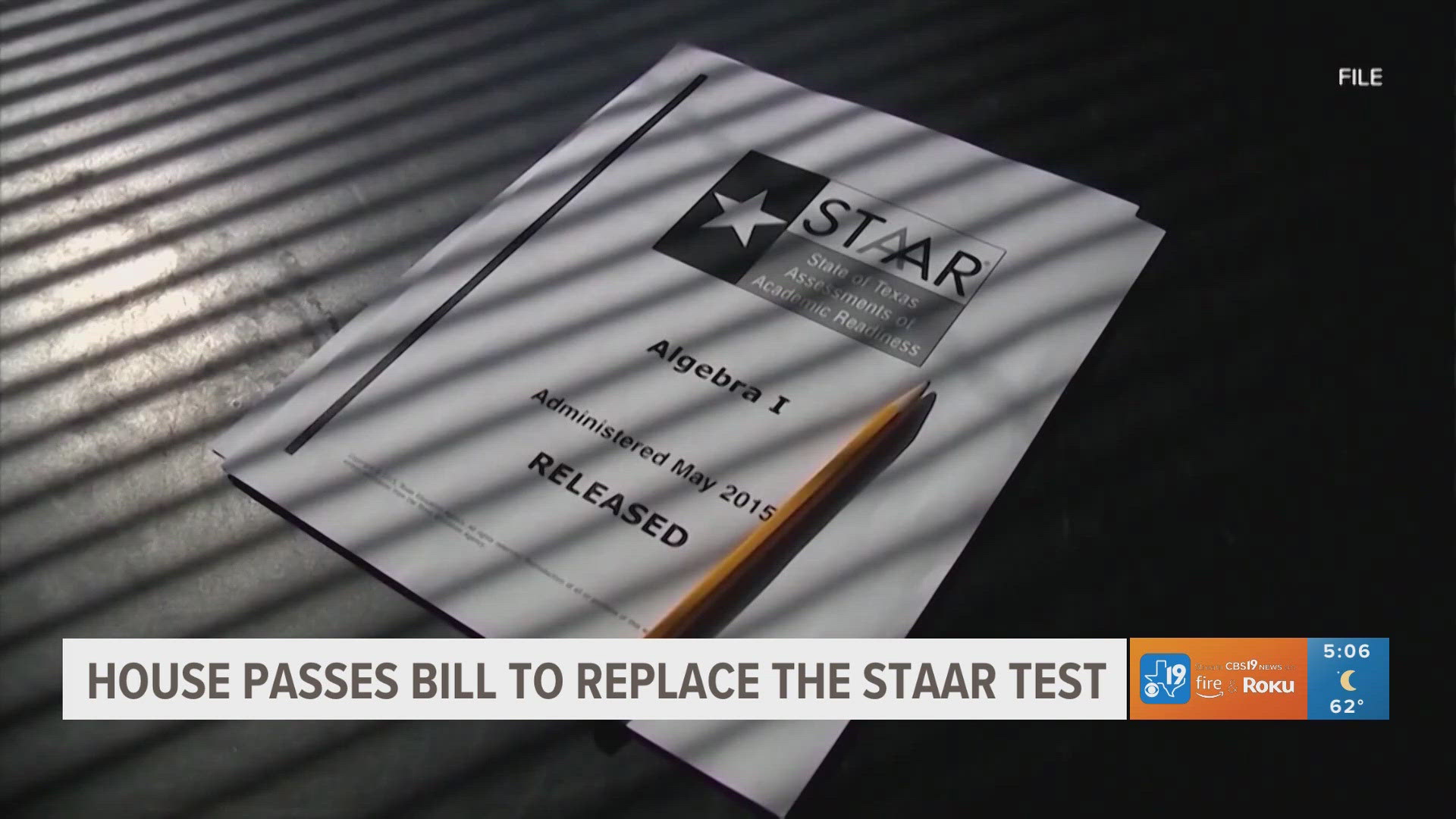 Texas House passes bill to eliminate STAAR test