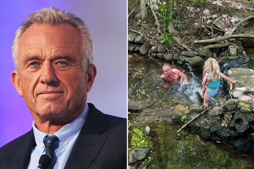 RFK Jr. called out for swimming with grandchildren in known ...