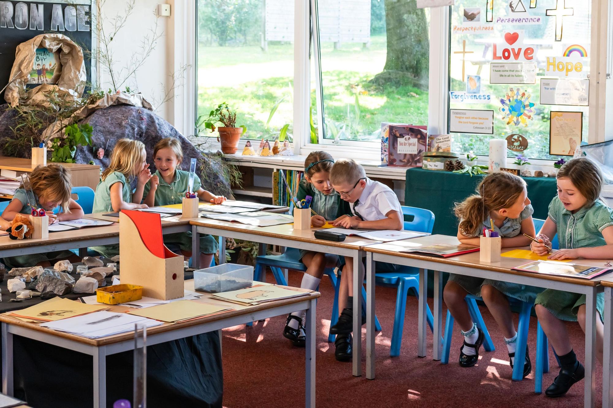 Rogate CE Primary School celebrate Ofsted Report