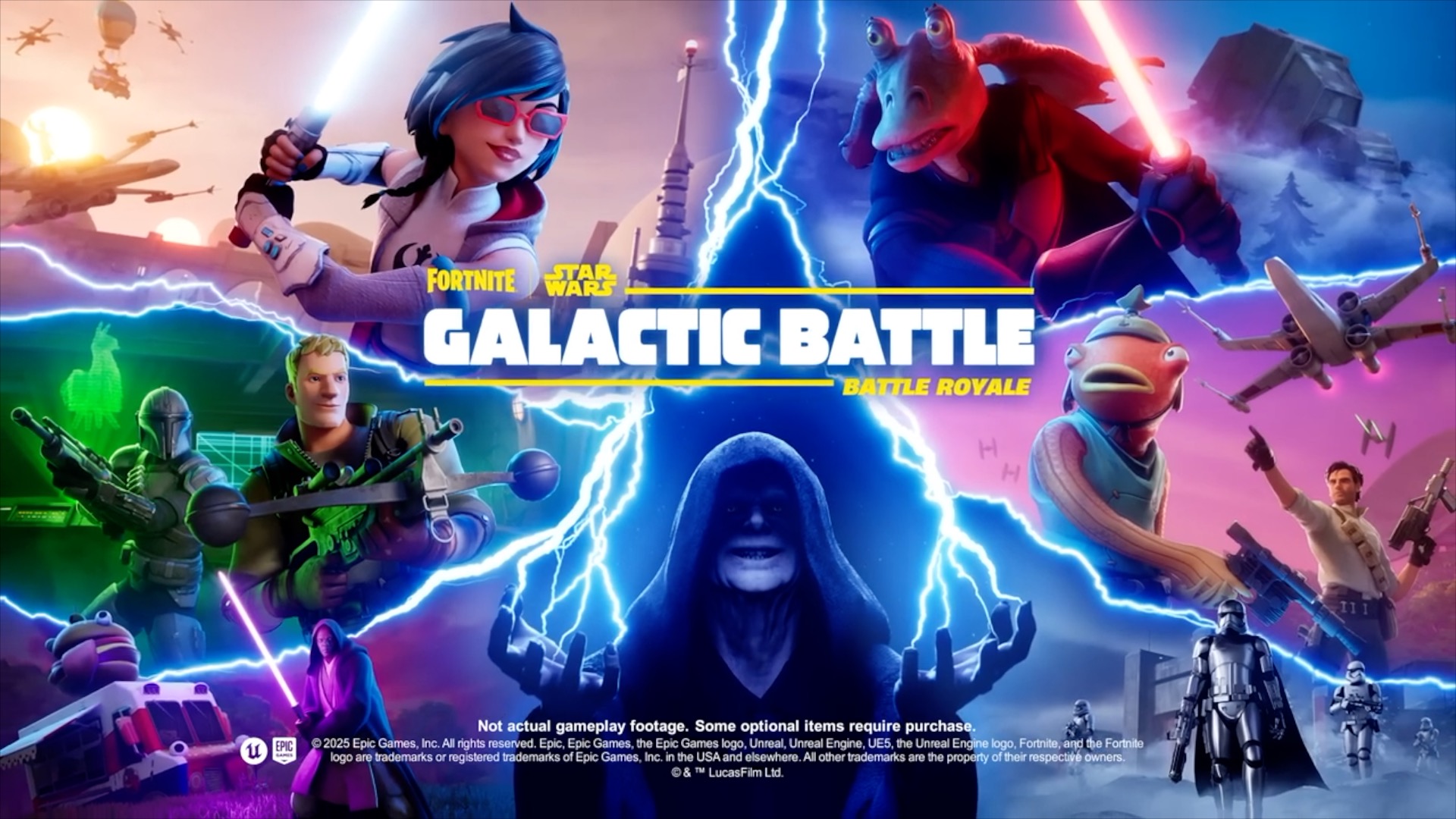 Fortnite Official Galactic Battle Cinematic Trailer