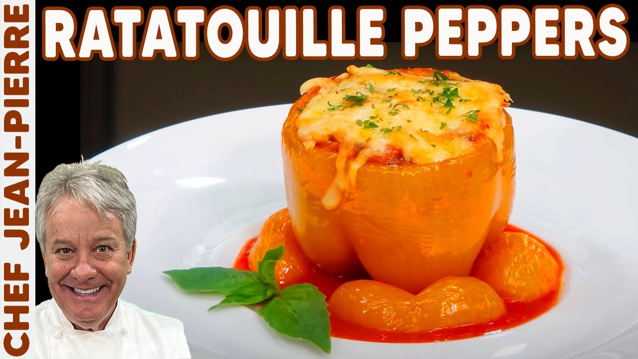 Bell Pepper stuffed with Ratatouille, A French Classic Reinvented ...
