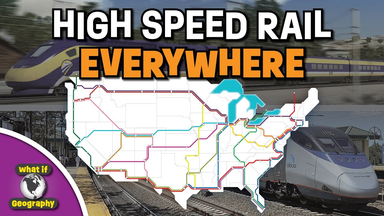 The National High-Speed Rail the US Dreams Of—What Would It Actually ...