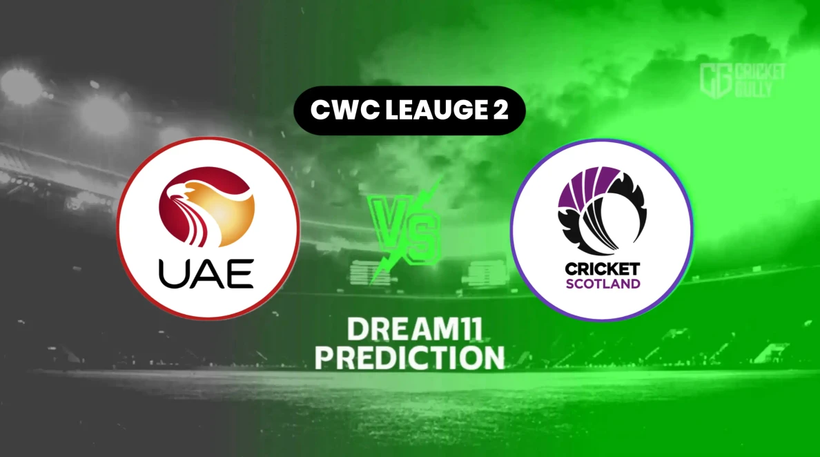 UAE vs SCO Dream11 Prediction: ICC CWC League 2 2025 Match 66, Fantasy ...
