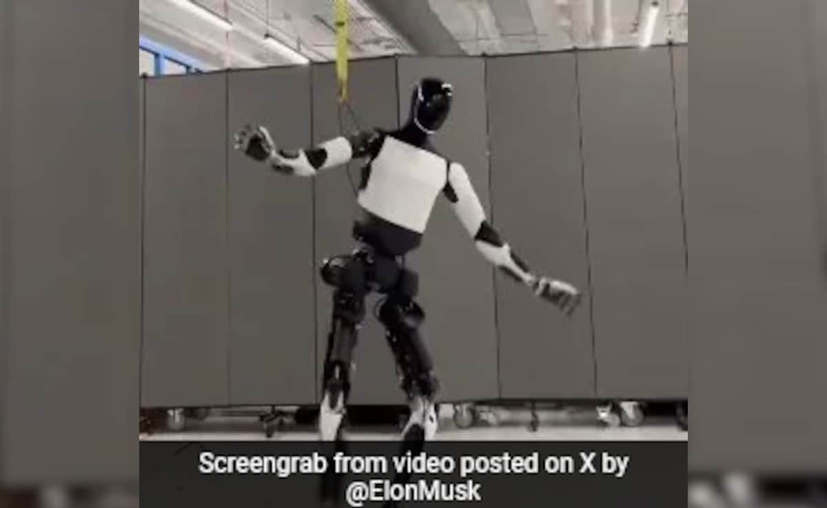 Elon Musk Shares "Real-Time" Dance Video Of Tesla's Optimus Robot