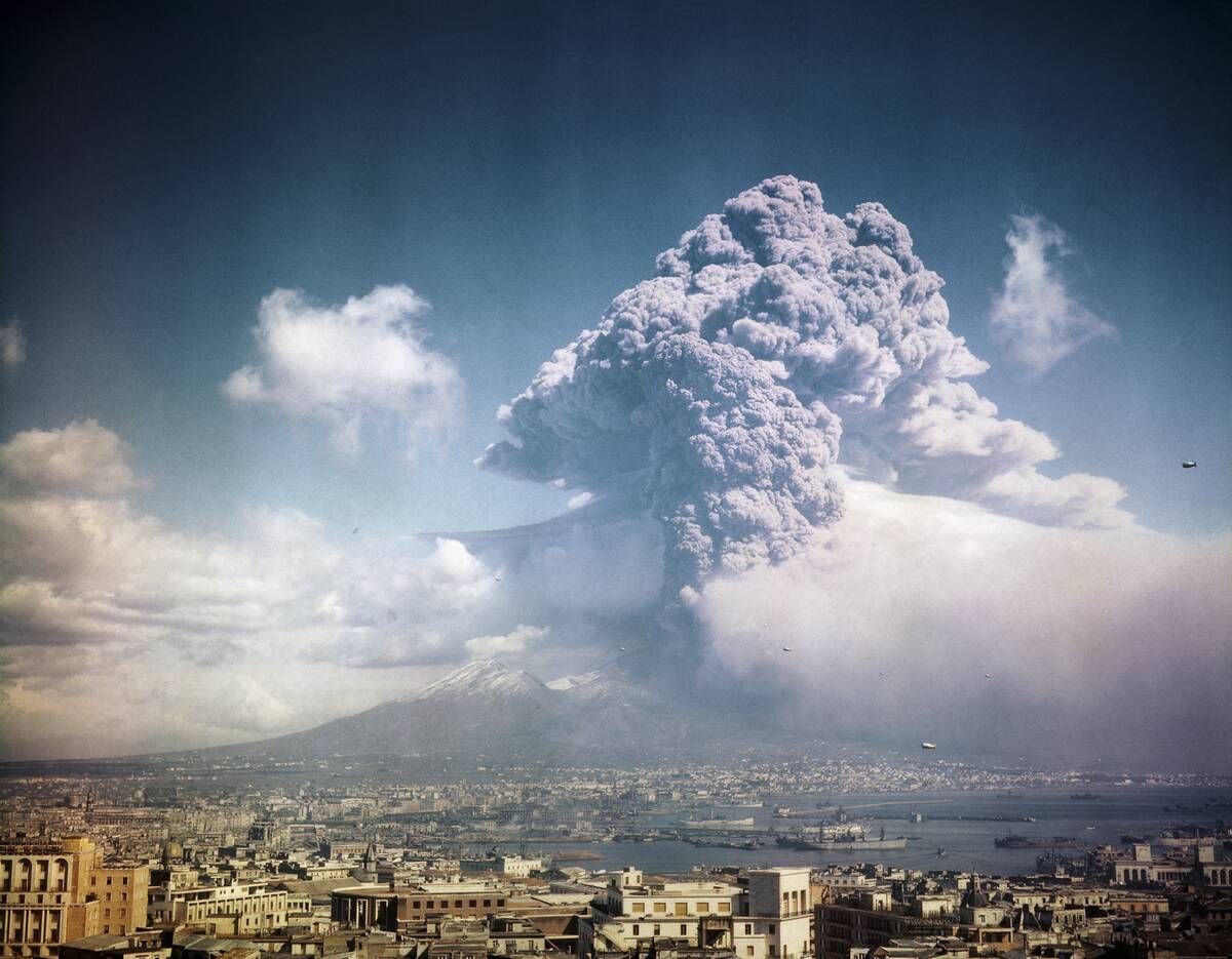Devastating volcano eruptions in human history
