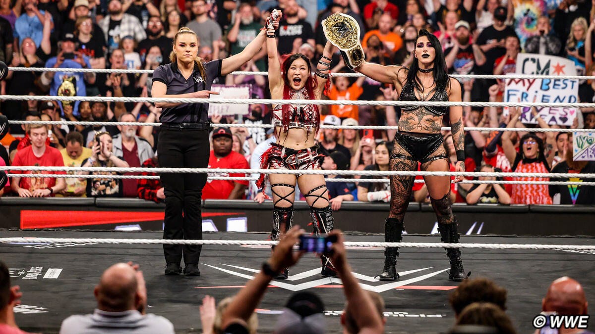 WWE Raw takeaways: IYO SKY, Rhea Ripley spoil Giulia's debut, CM Punk ...