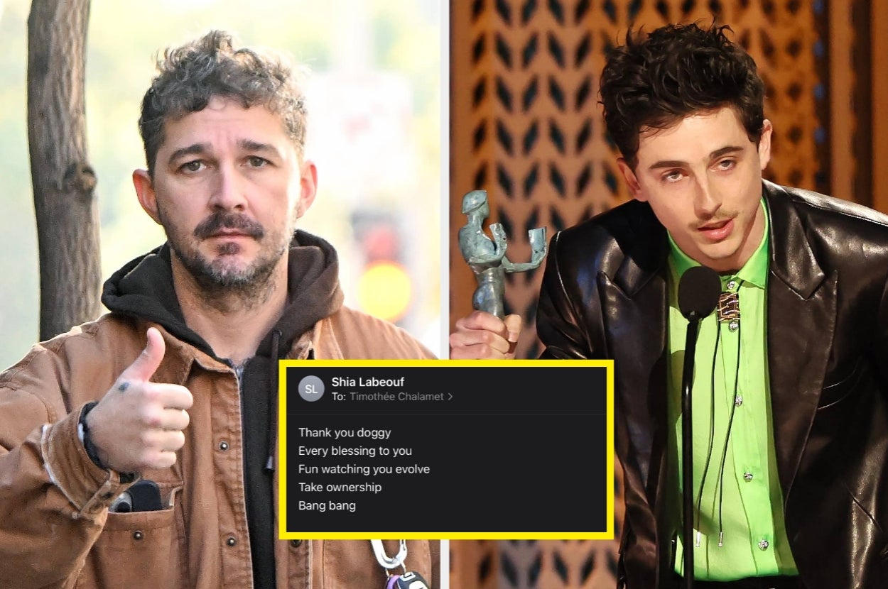 Shia LaBeouf Has Shut Down Claims That He Shaded Timothée Chalamet In A ...