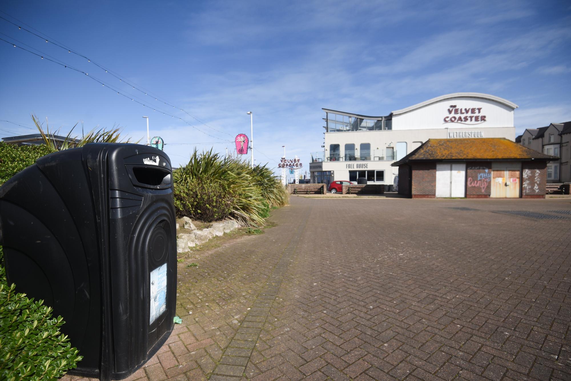 Updated Blackpool prom food & drink venue made of shipping containers ...