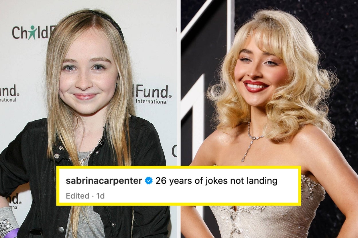 Sabrina Carpenter Seemingly Made A Joke About Her Cringeworthy Digital ...