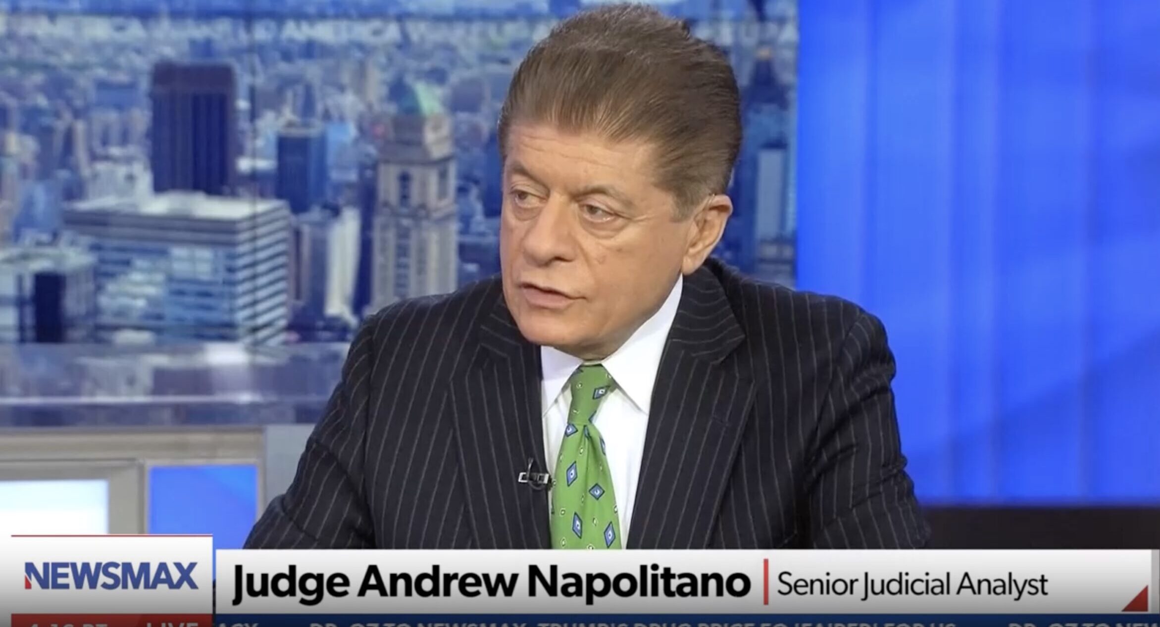 Newsmax Legal Analyst Andrew Napolitano Says Little-Known Court Could ...