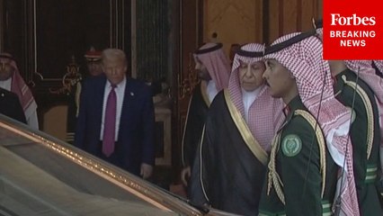 President Trump Departs Royal Court To Speak At Saudi-U.S. Investment ...