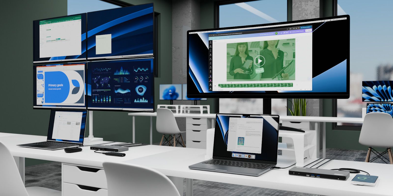 You can run five 4K displays from one USB-C port with the most ...