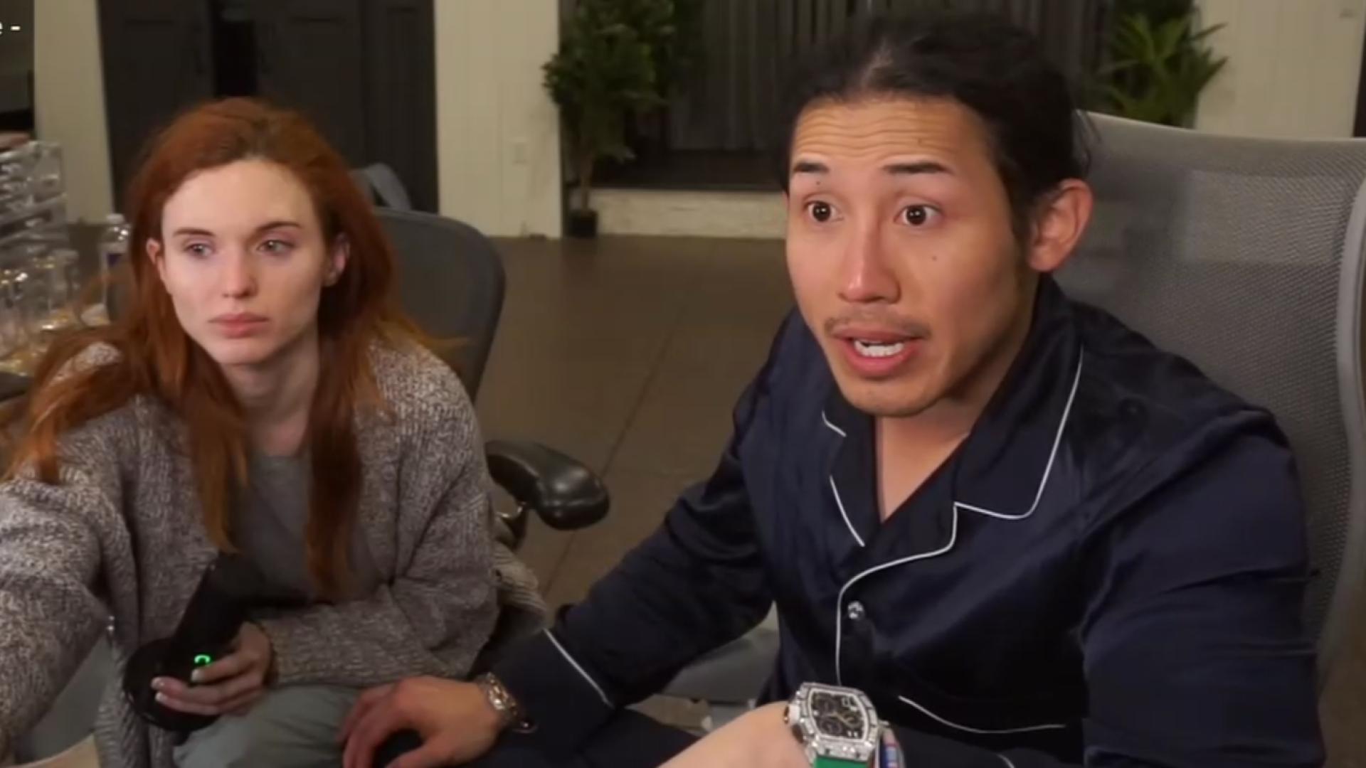 Amouranth protagoniza una acalorada pelea con su marido en directo y ...