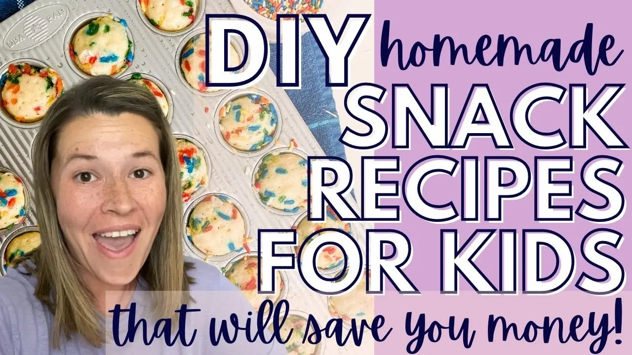 Easy DIY Snack Recipe Ideas for Kids _ Homemade Snack Ideas _ After ...