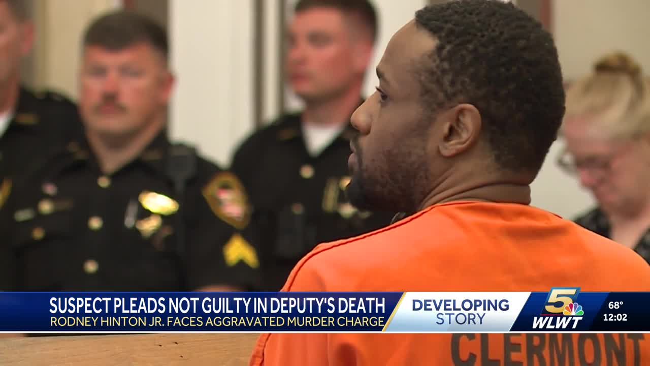 Rodney Hinton Jr. enters not guilty plea on new charges, including ...
