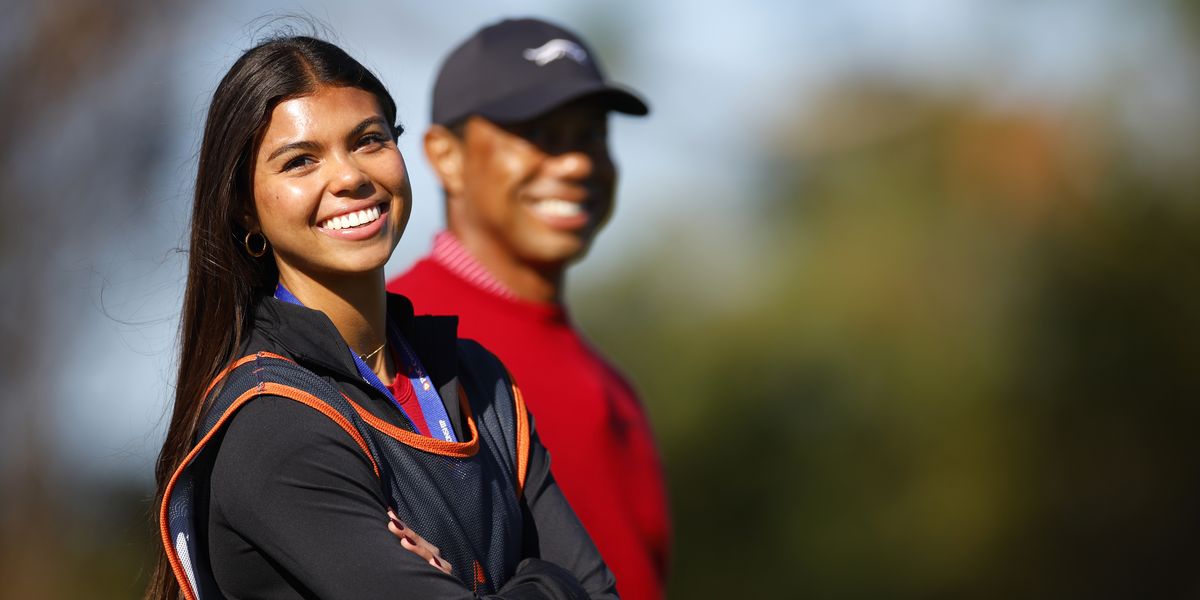 Sam Woods, Daughter of Tiger Woods, Helps Florida High School Track ...