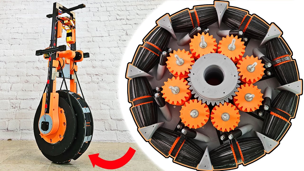 One-Wheel Robot can Stand Still