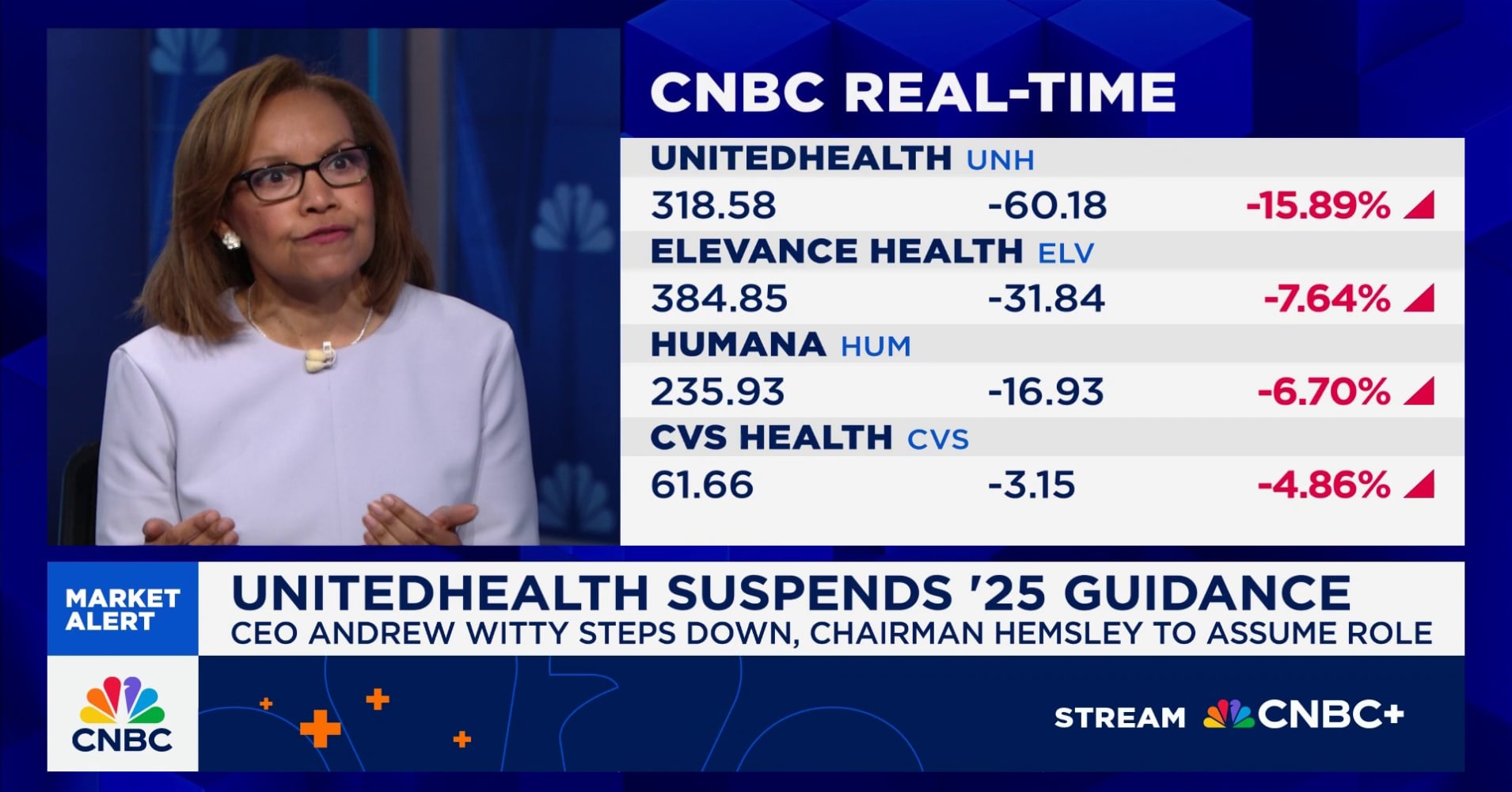 UnitedHealth suspends 2025 guidance, CEO Andrew Witty steps down