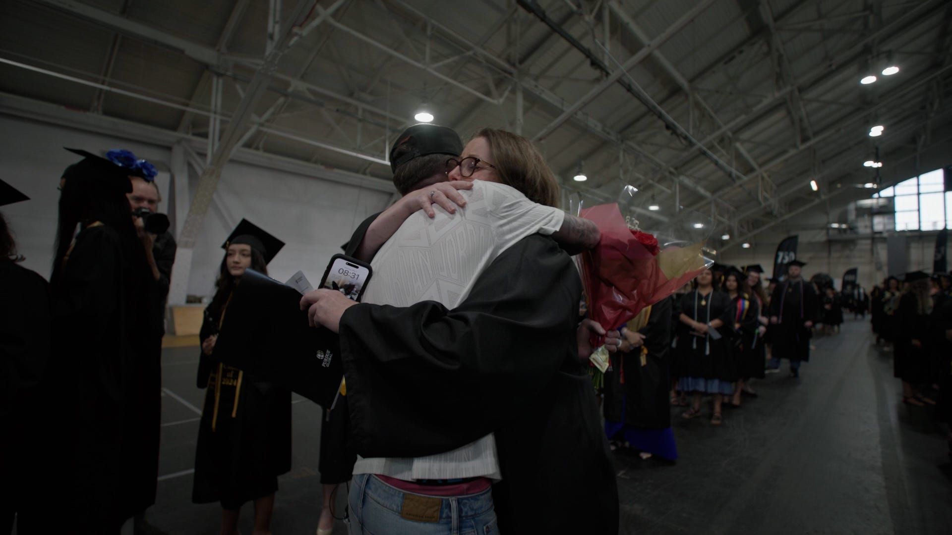 Watch mom in tears as soldier son returns home for her Purdue graduation