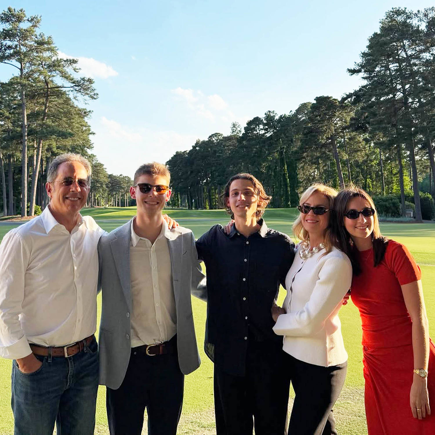 Jerry Seinfeld's wife shares a rare photo with all 3 kids to celebrate ...