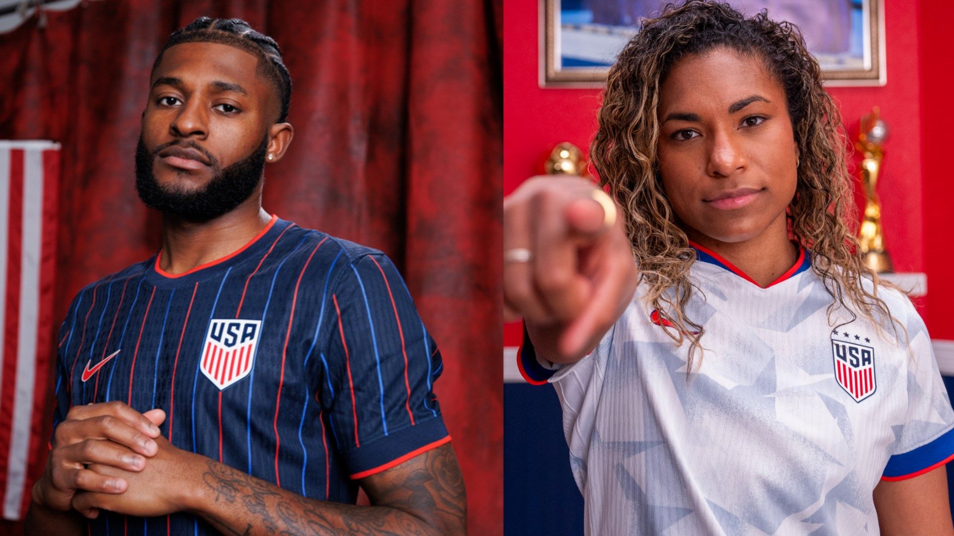 Kit reveal: U.S. Soccer unveils 2025 USMNT and USWNT 'Brilliant' and ...