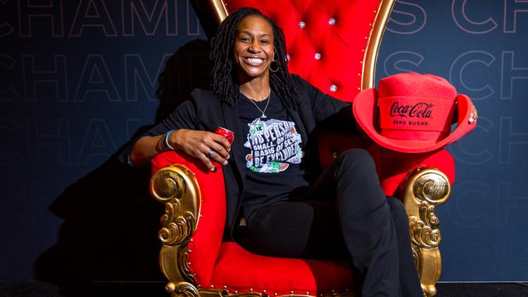 Fever legend Tamika Catchings reunites with Pacers Sports ...