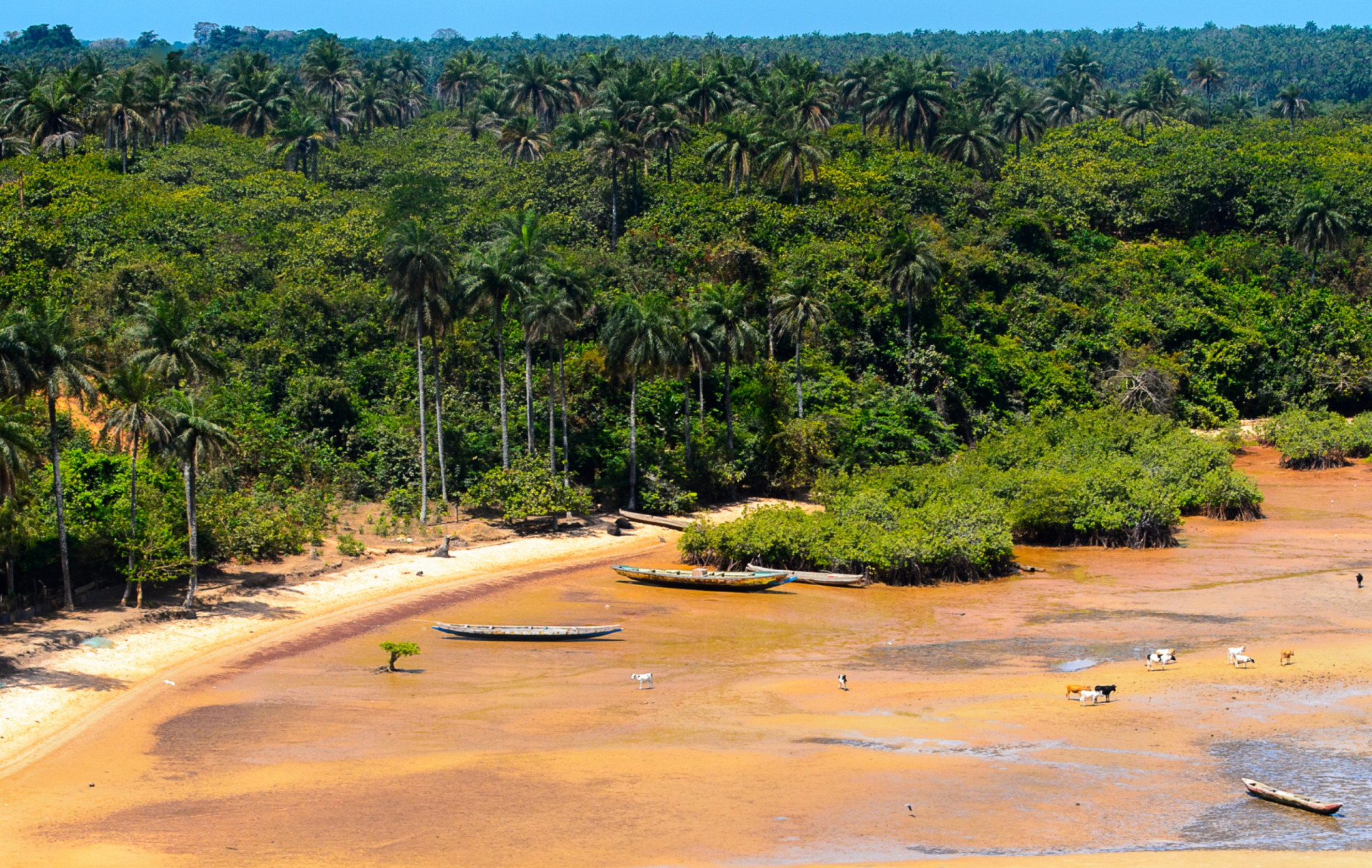 The 30 flattest countries in the world