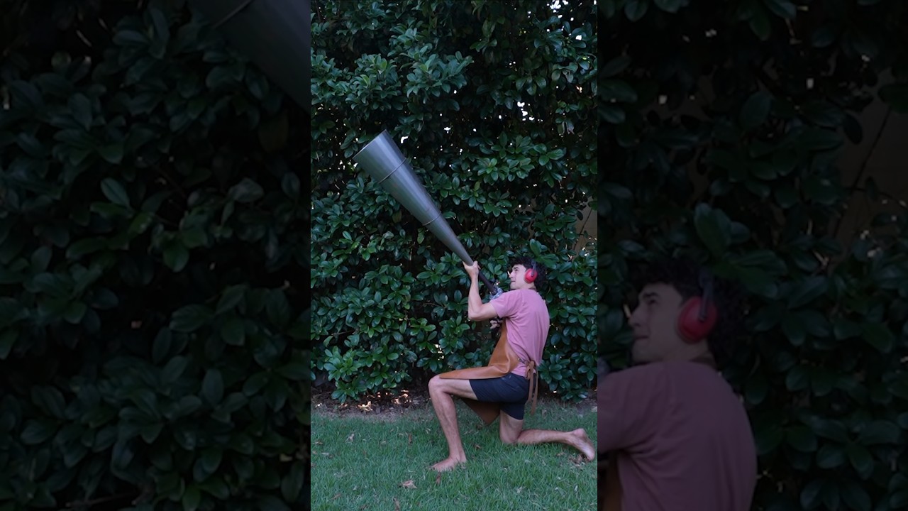 I built a handheld vortex cannon! 💨
