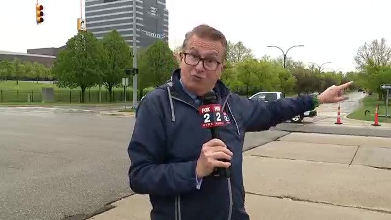 Four wheeler chase on I-75 ends at Stellantis HQ