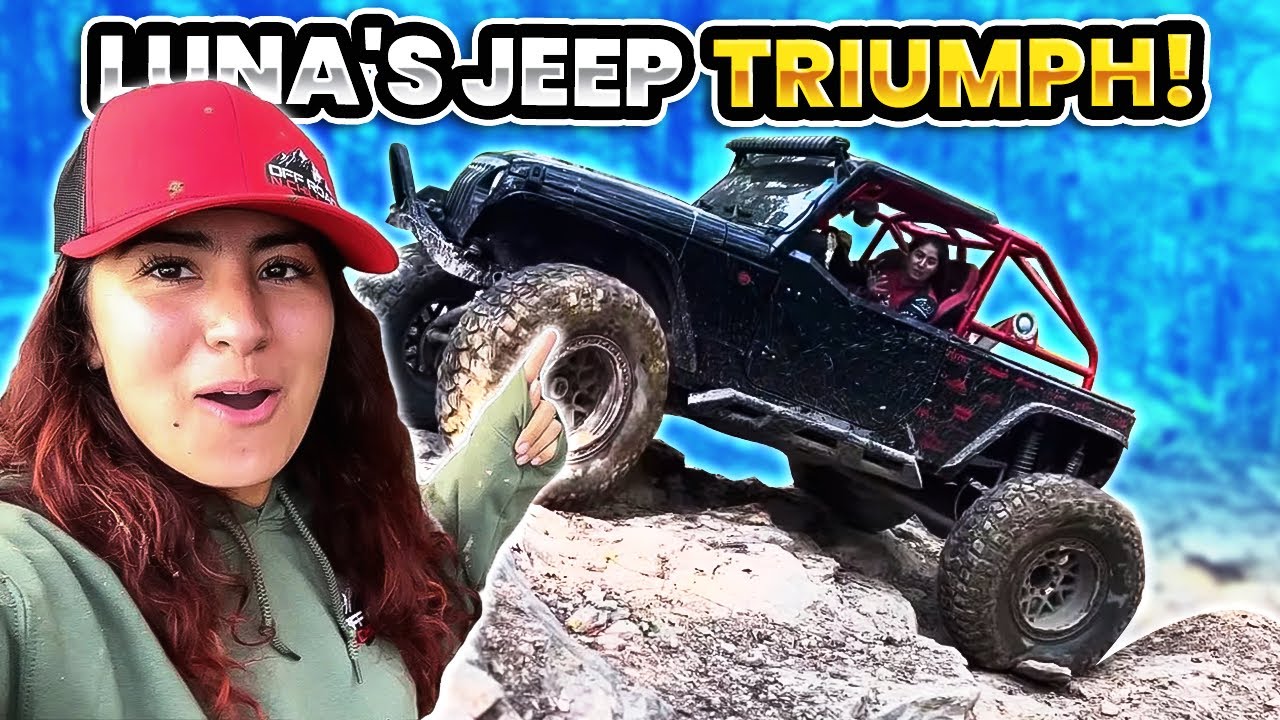 Luna's Jeep Triumph: Conquering Tough Off-Road Obstacle - Off Road n ...