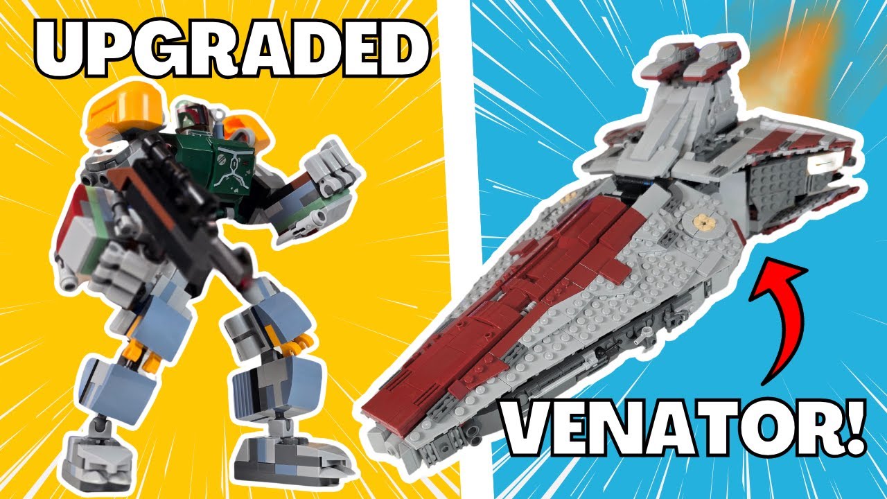 I Made LEGO Star Wars sets WAY BETTER...again!