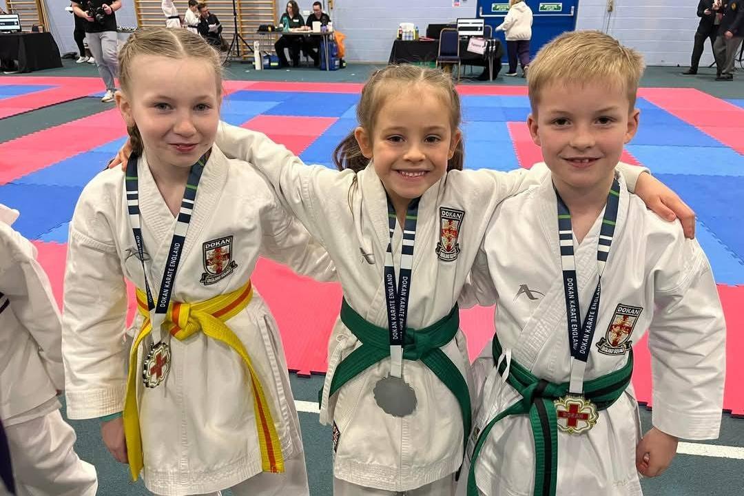 Young karate stars get in shape for world title bid