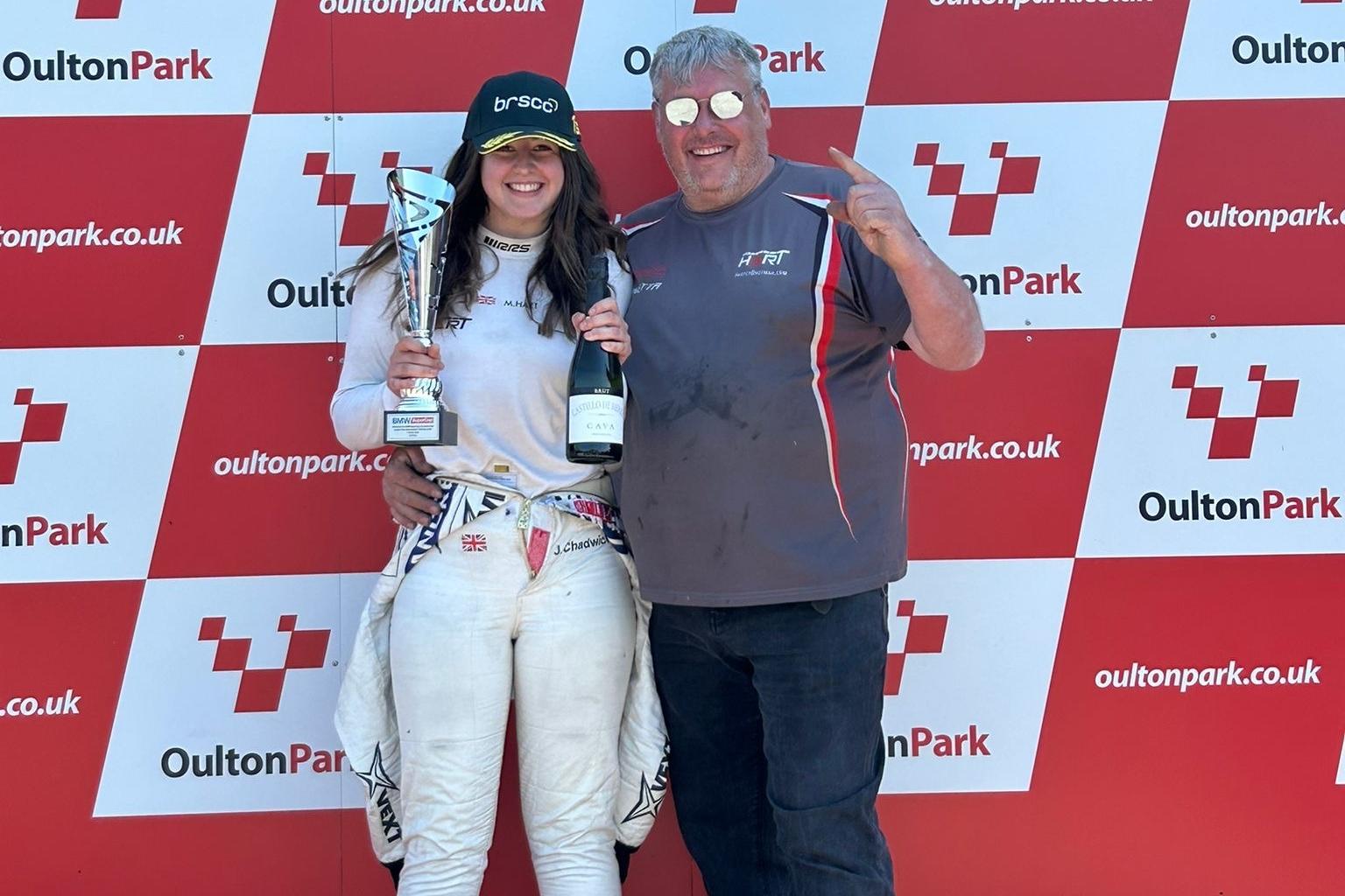 Chesterfield racing driver Millie Hart makes waves on the track in BMW ...