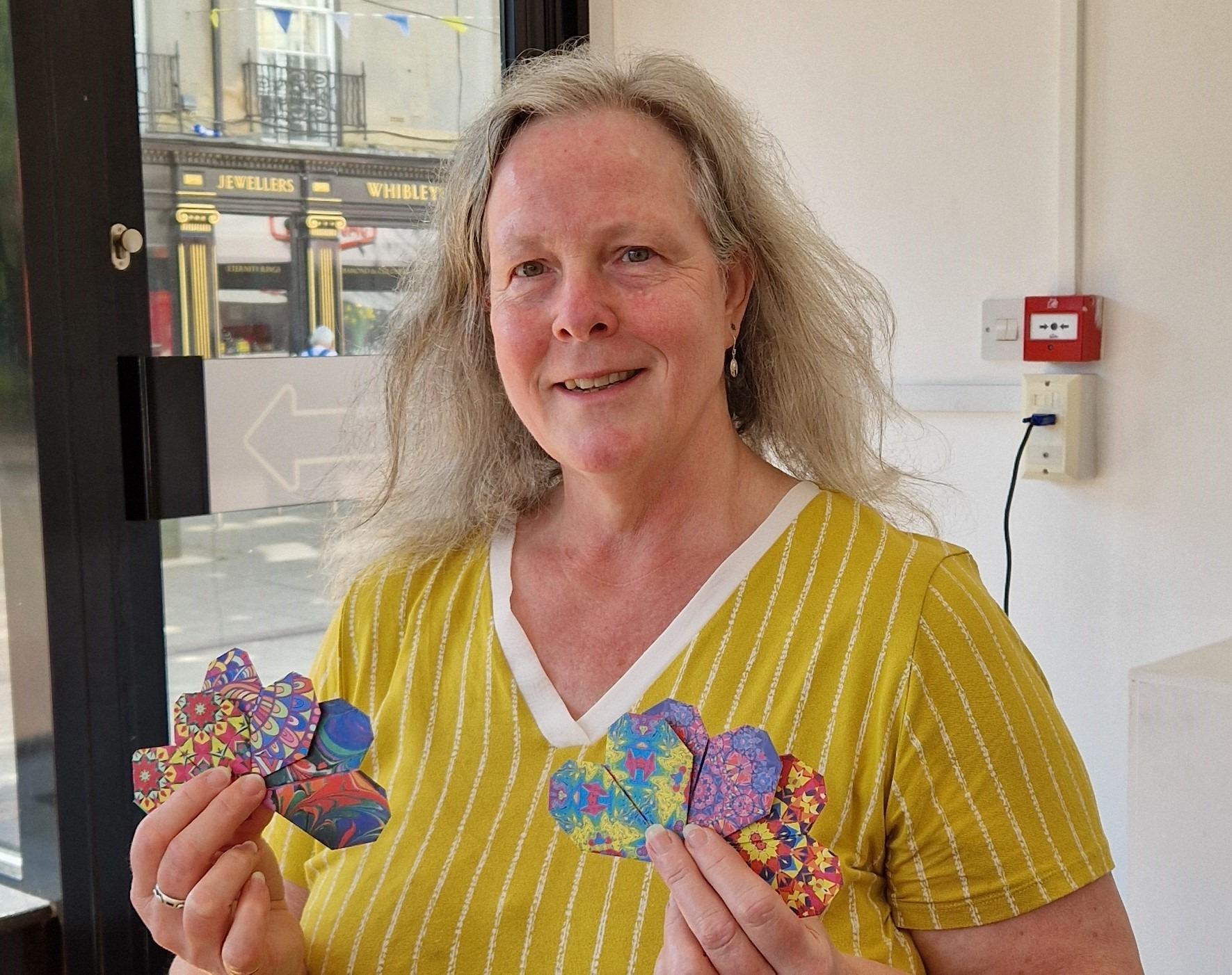 Finding a love for folding at Worthing origami workshop