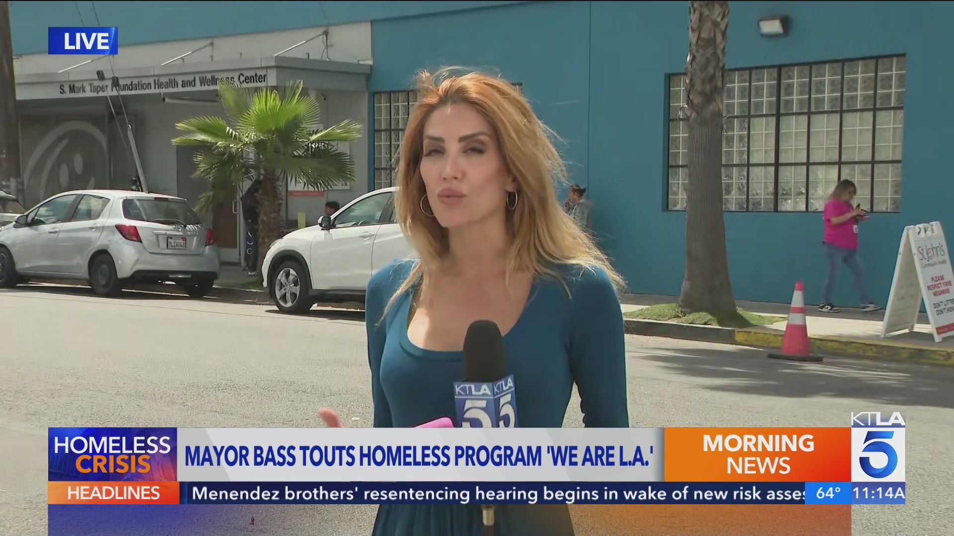 Mayor Bass touts homeless program 'We Are L.A.'