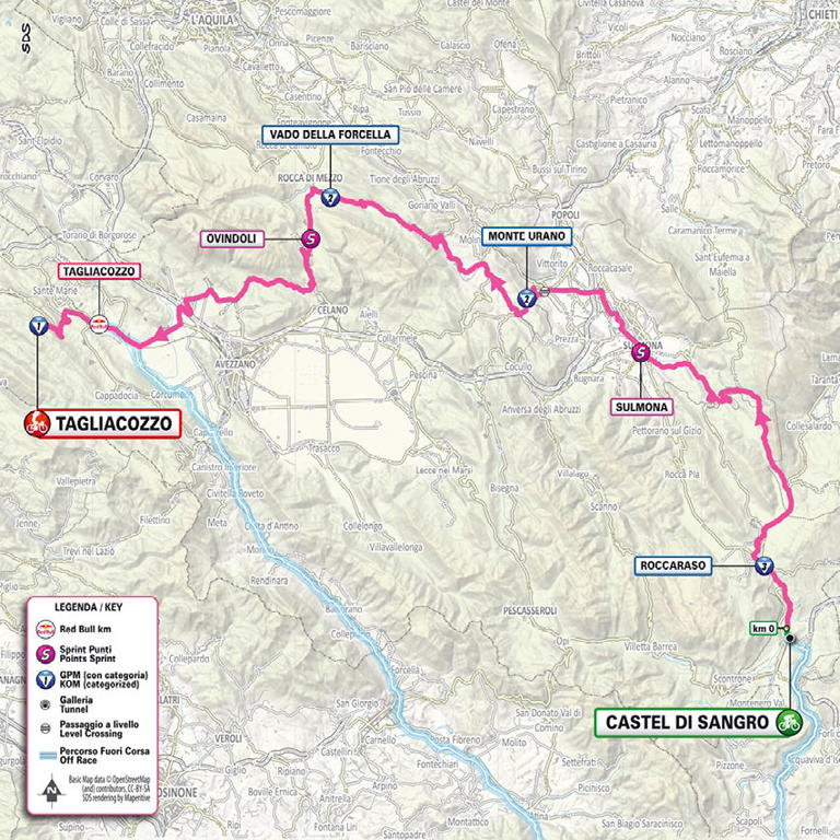 Giro d’Italia 2025 stage-by-stage guide: Route maps and profiles for ...