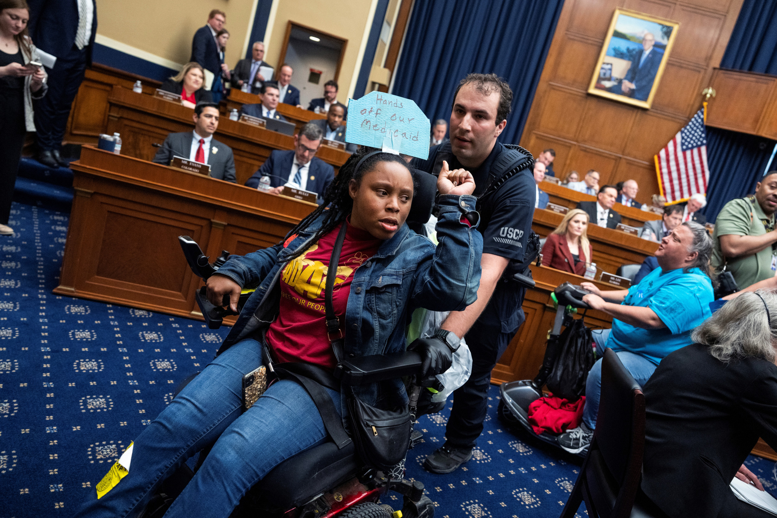Police Eject Medicaid Protesters in Wheelchairs From House Committee