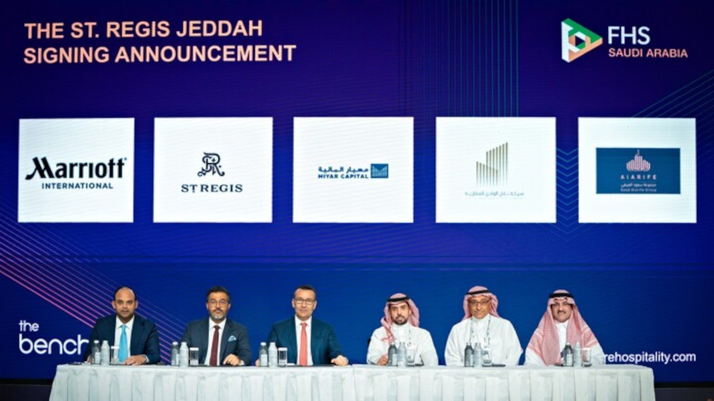 Marriott signs agreement to introduce St Regis brand to Jeddah
