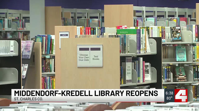 Ribbon cutting held at popular St. Charles County library